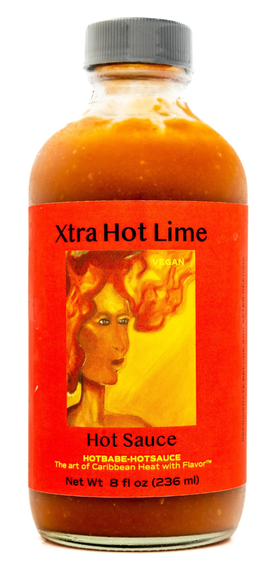 Xtra Hot Lime Hot Sauce - HOTBABE-HOTSAUCE
